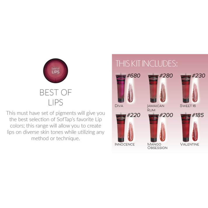 Lip Color Mini Kit – SofTap